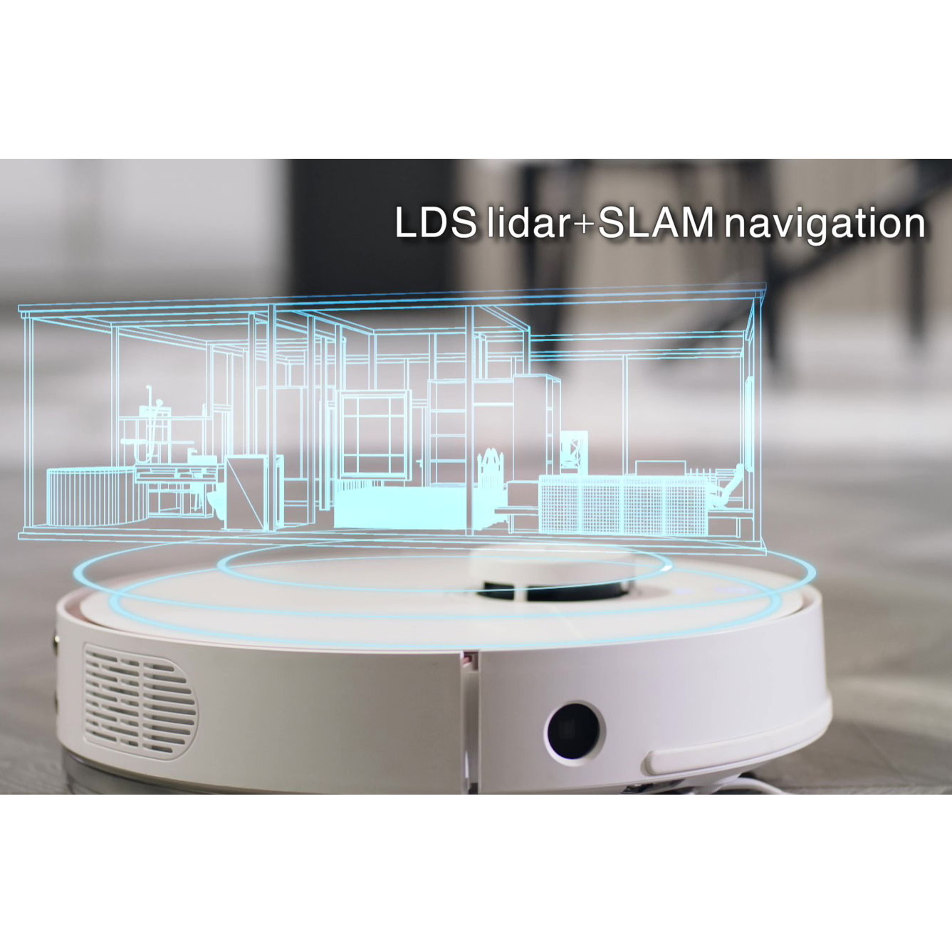 360 S7 Laser Navigation Robot Vacuum Cleaner Slam Route Planning 2000pa